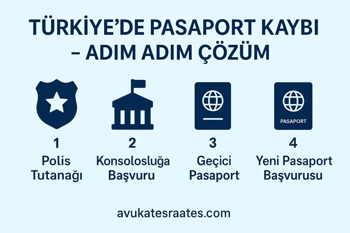 Türkiye’de Pasaport Kaybolursa Ne Yapılır? | Avukat Esra Ateş